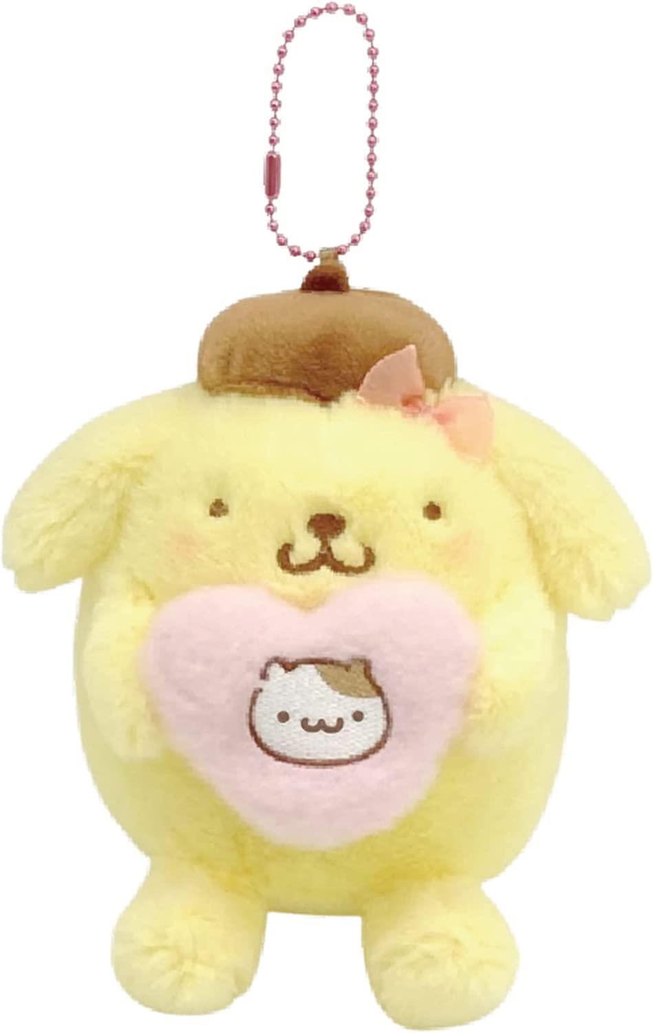 Sanrio Characters Oshi Heart Mascot Plush Pompompurin | eBay