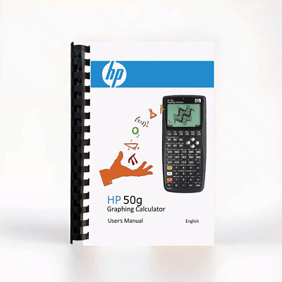 Manual for Hewlett Packard HP 50G Calculator | eBay