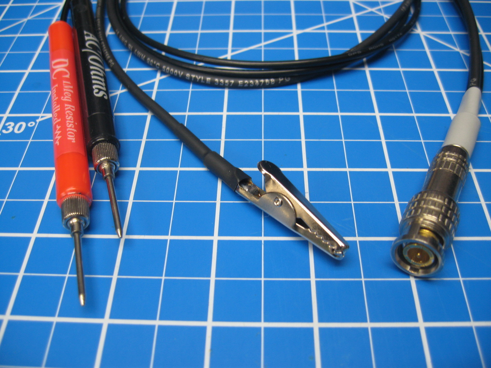Custom Test Probe - Assembled - Simpson 313 FET VOM/Solid State VTVM | eBay