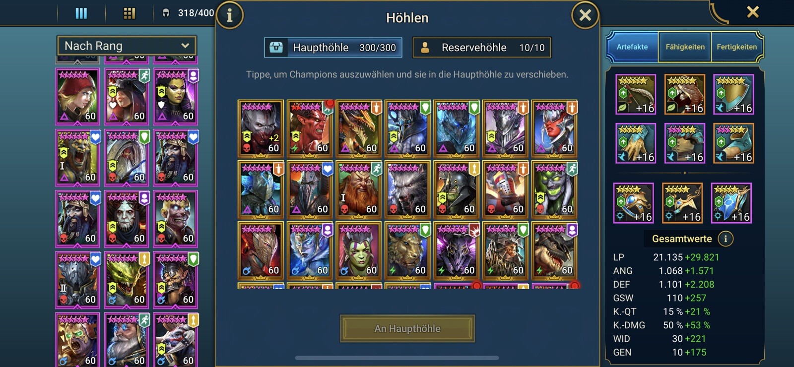 Raid Shadow Legends - Endgame Account - 185 Legendäre / Level 100 | eBay.de