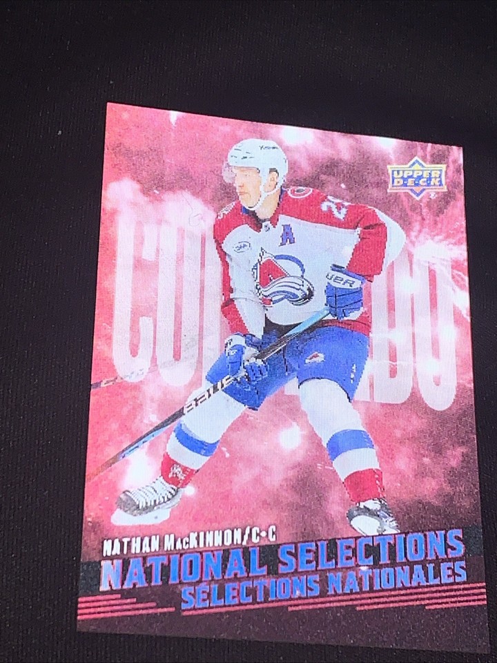 🔥2025-26 UD Tim Hortons NATIONAL SELECTIONS NATHAN MACKINNON Insert ...
