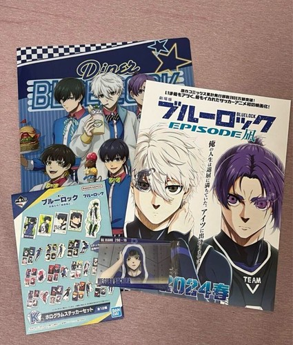 Blue Lock Clear File Nagi Sticker Hachiraku Card | eBay