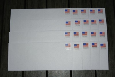 20 Forever Stamped Envelopes #10 Peel & Seal Security Envelopes | eBay
