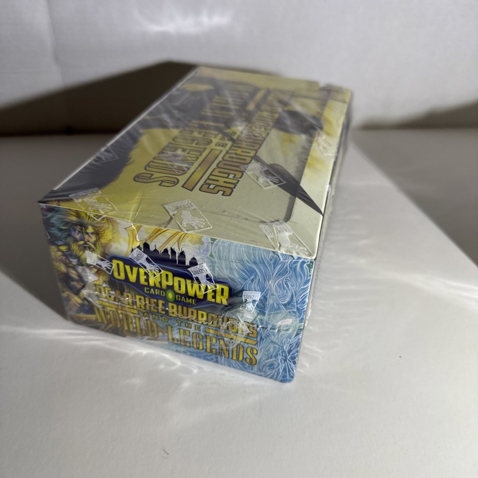 Overpower Erb World Legends Booster Box Lot Of 2 (1 Sealed, 1 Box ...