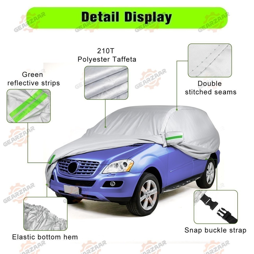 Car Cover Outdoor For Chevrolet Equinox 210T 191x75x71inch / US | eBay