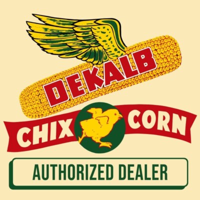 Dekalb CHIX CORN Authorized Dealer NEW Sign 14" Square USA STEEL | eBay