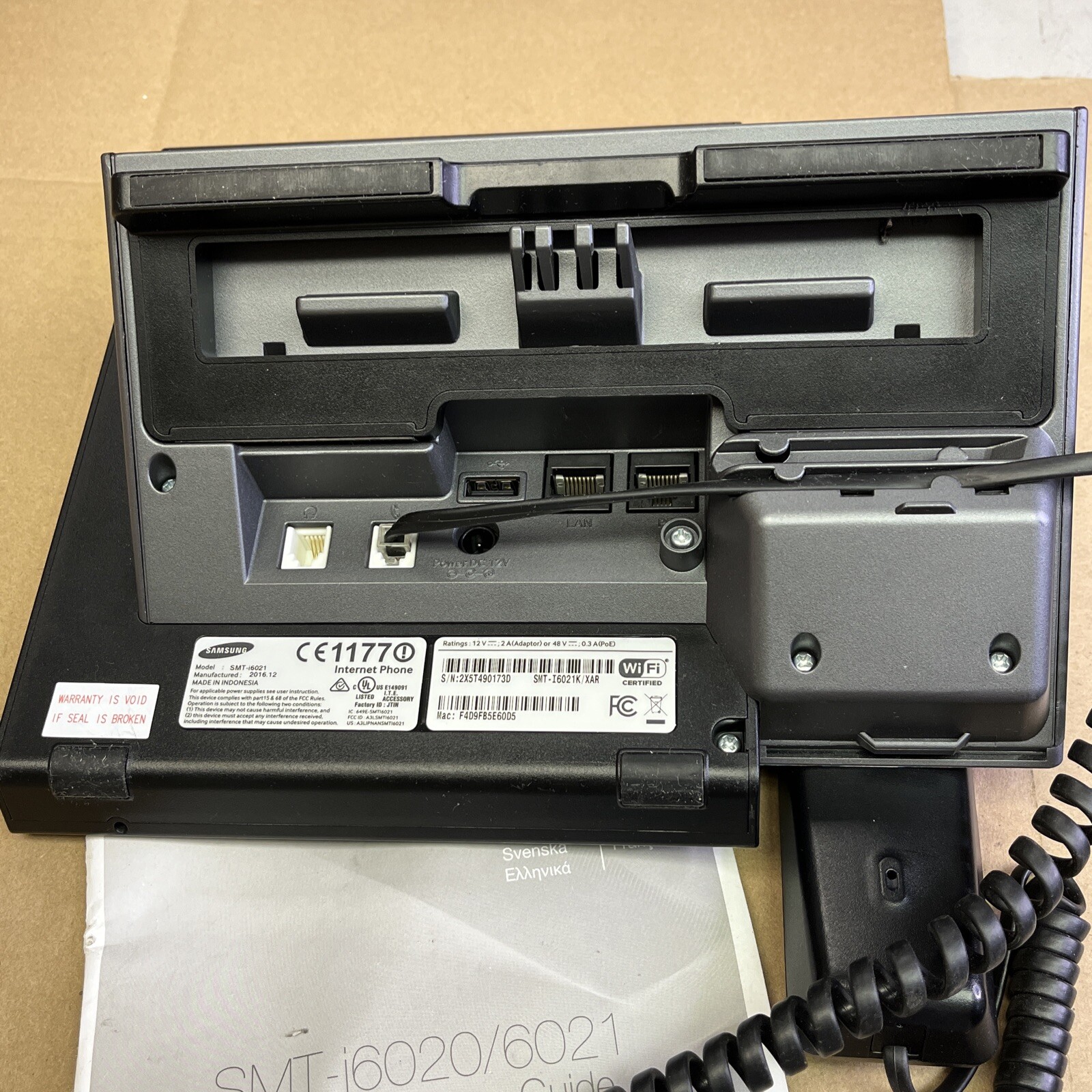 Samsung OfficeServ Smt-i6021 WiFi Bluetooth VoIP IP Poe for sale online ...