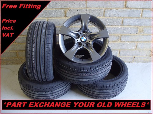 Genuine 17" BMW 339 3 Series E90 E91 E92 E93 Grey Alloy Wheels & New ...