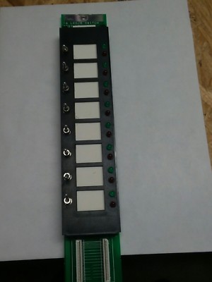 SIMPLEX 562-747 16 LED 8 SWITCH DISPLAY (GRN/RED) CONTROLLER MODULE ...