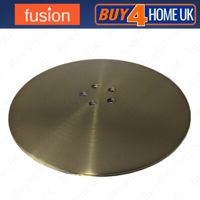 Brushed Brass 115mm Cap Cover for 90mm Shower Tray Waste Holes High ...