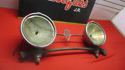 VINTAGE 1929 PEERLESS 8-125 AUTOMOBILE HEADLIGHT WITH TILT RAY HEADLAMP ...