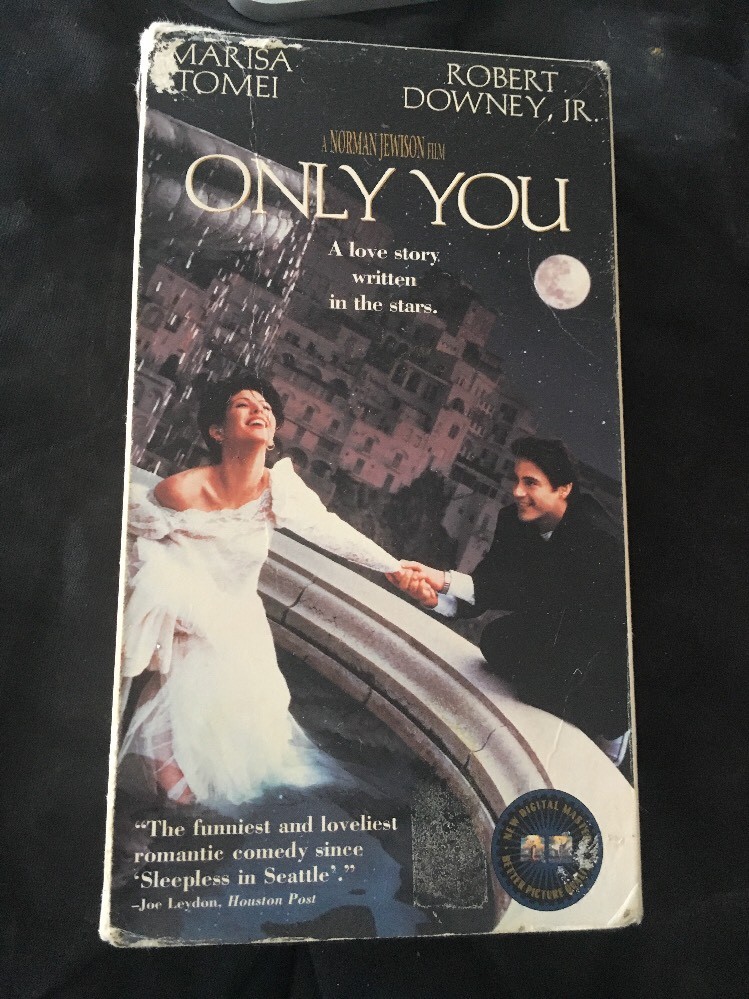 Only You (VHS, 1995) Marisa Tomei Robert Downey, Jr. 43396732636| eBay