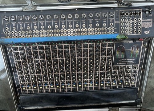 Vintage Peavey Mark III Series 16 Channel Analog Mixer Mixing Board | eBay