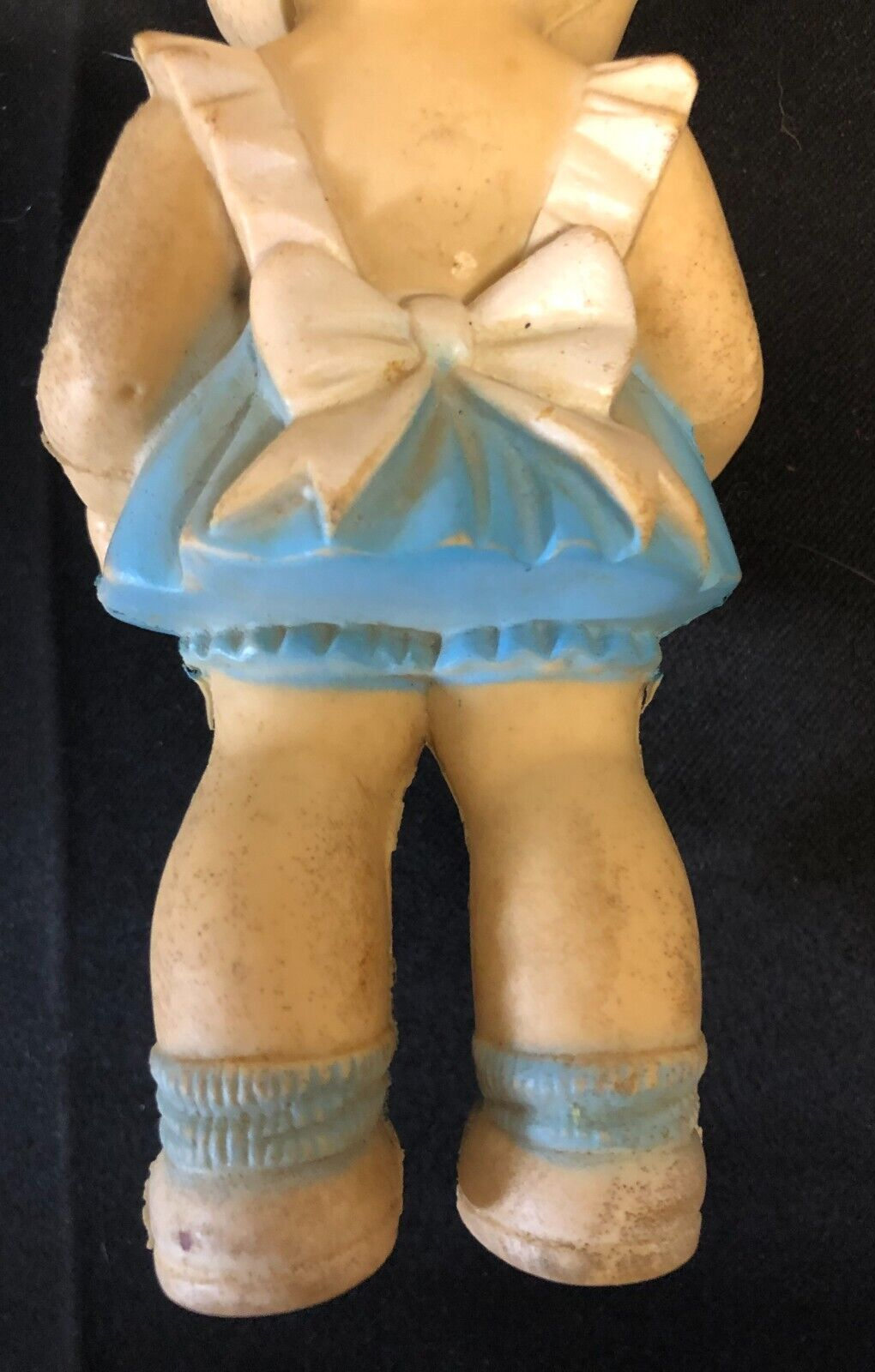 Rare VTG 1950s THE SUN RUBBER CO. Rubber Doll in Blue Dress by Ruth E ...