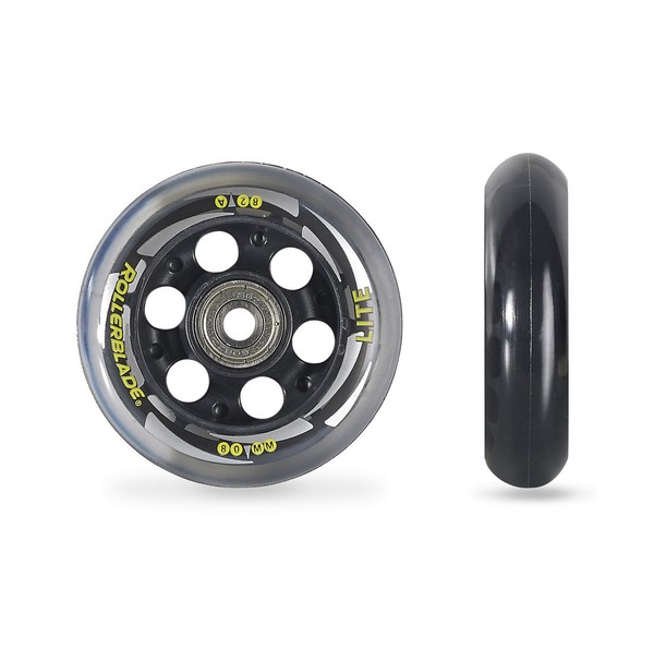 Rollerblade 80mm-82a Inline Skate Wheels With Sg7 Bearings - 8pack 2016 ...