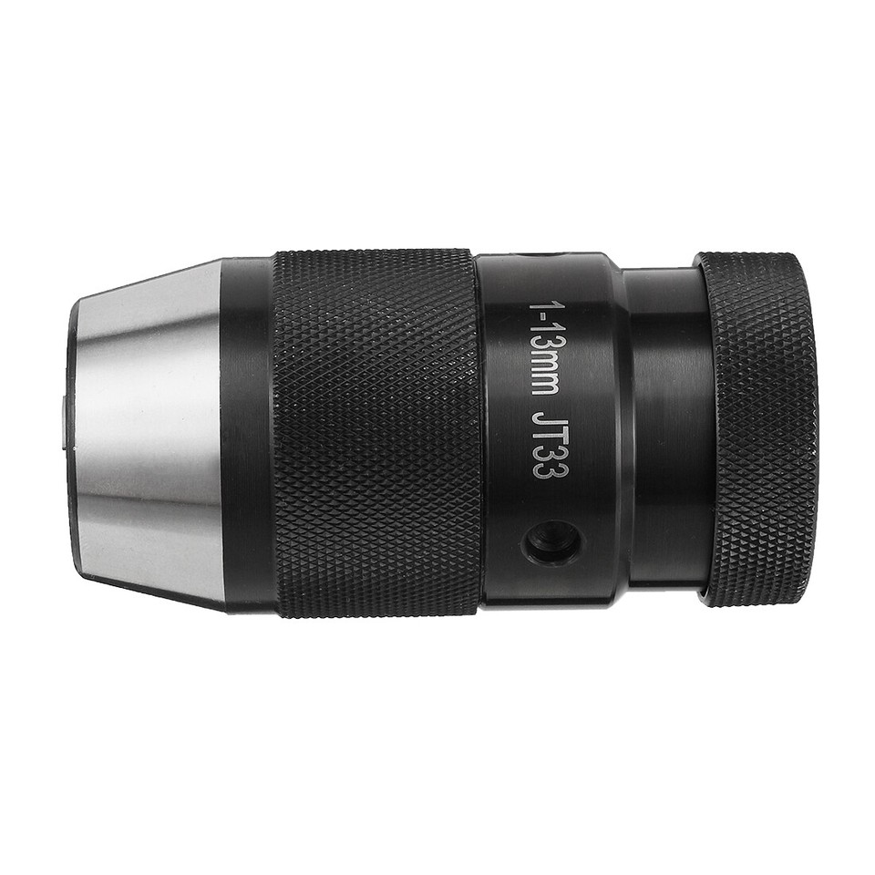 3/76"-1/2" Keyless Drill Chuck JT33 Taper Mount Adjustable 1mm-13mm 3 ...