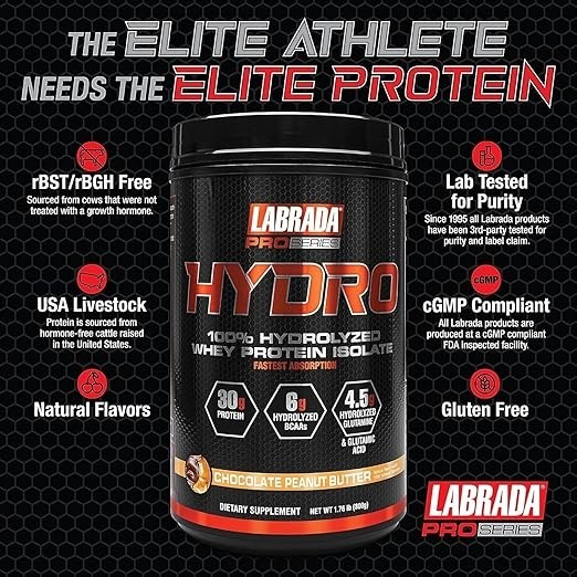 Labrada Pro Series 100% Hydro Whey Protein Isolate exp/2026 | eBay
