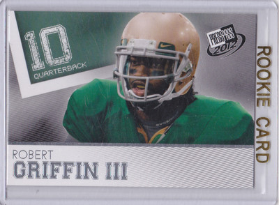 RG3 Robert Griffin III Baylor Bears NCAA COLLEGE RC Football #10 ROOKIE ...