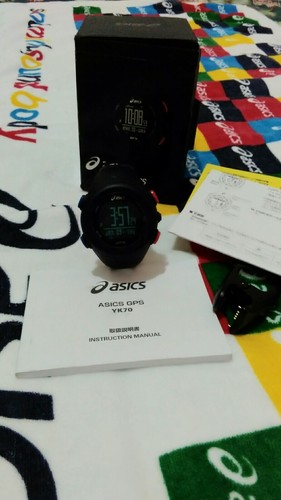 asics gps watch black edition sport running watch | eBay