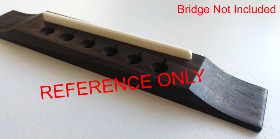 *BOGO SALE* 2 13/16" (72mm) Non-Compensated Bone Saddle Acoustic ...