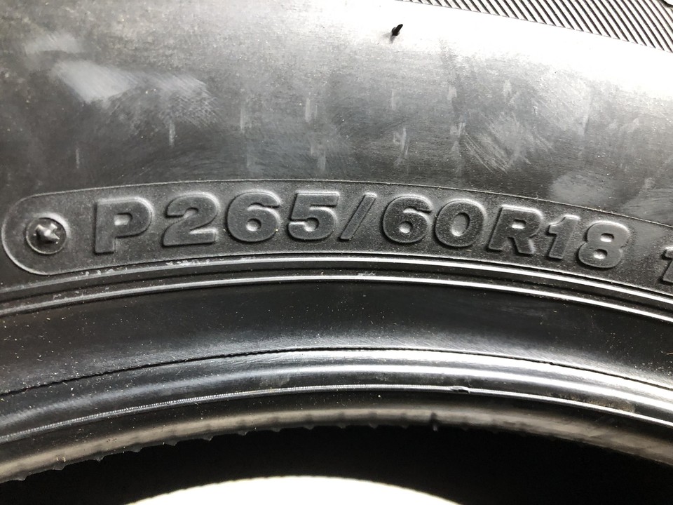 Bridgestone Dueler H/P 92A P265/60R18 265 60 18 New Tire | eBay