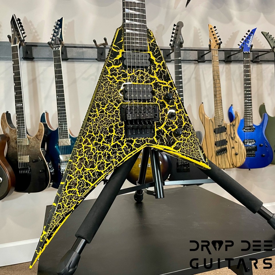 Jackson Custom Shop Randy Rhoads Electric Guitar w/ Case - Black w ...