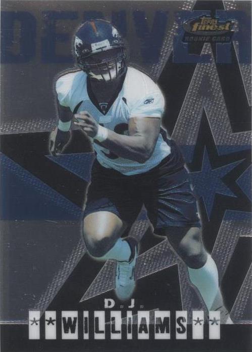 2004 Topps Finest - D.J. Williams #99 (RC) for sale online | eBay