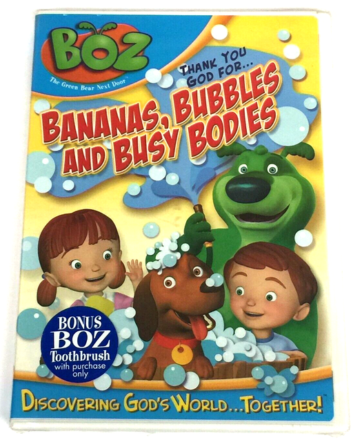 Boz The Green Bear Next Door: Thank You God for Bananas, Bubbles and ...