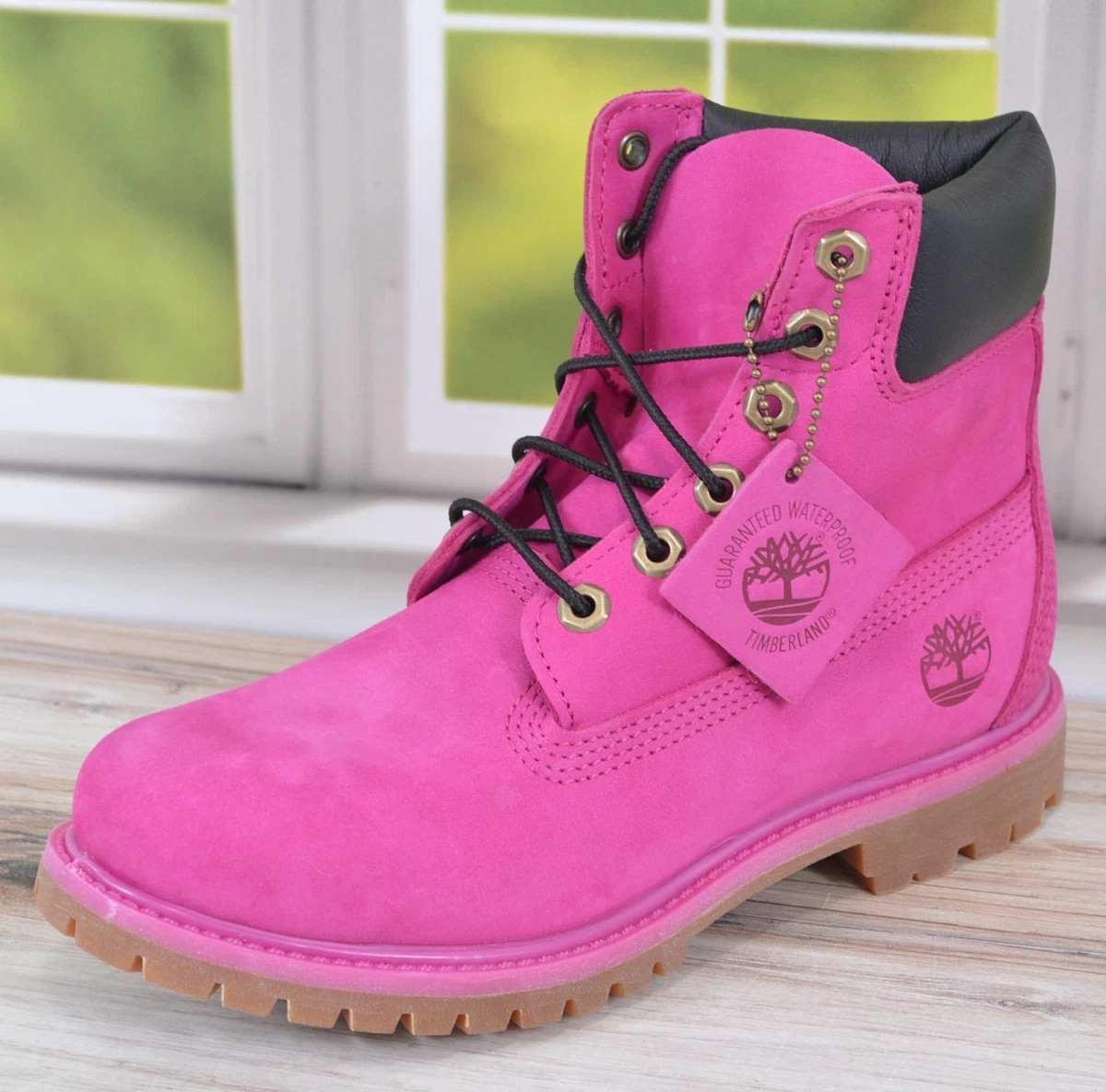 Pink Timberland Boots Women
