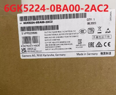 New SIEMENS SCALANCE XC224 6GK5224-0BA00-2AC2 6GK5 224-0BA00-2AC2 | eBay