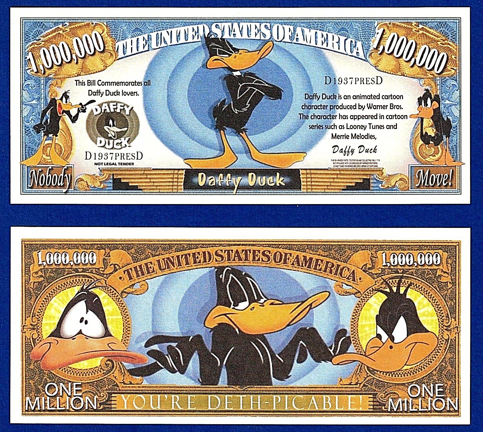 Animated One Dollar Bill