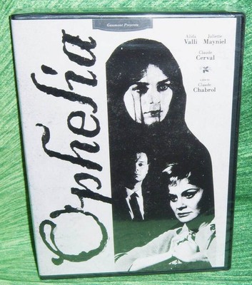 NEW RARE OOP OLIVE FILMS CLAUDE CHABROL OPHELIA FRENCH FOREIGN MOVIE DVD 1963 887090133616| eBay