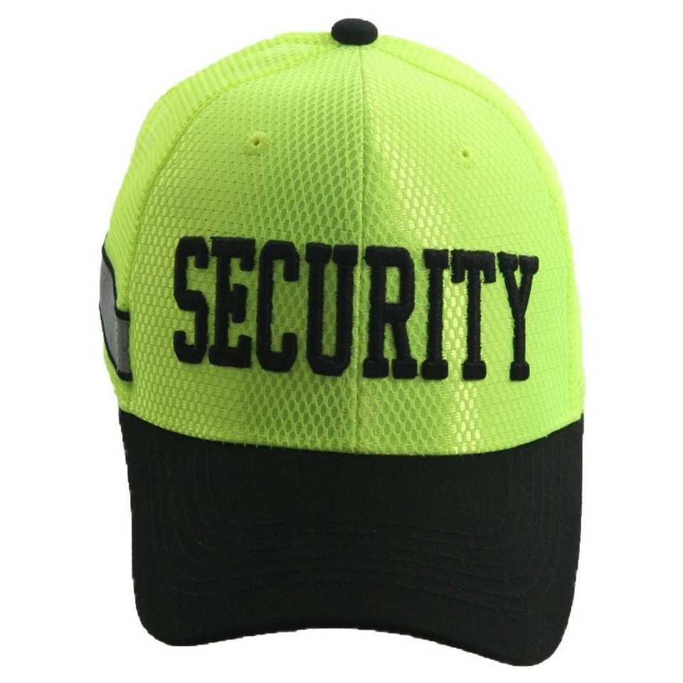FBI CIA CSI POLICE SHERIFF SECURITY Enforcement Baseball Cap Mesh Neon ...