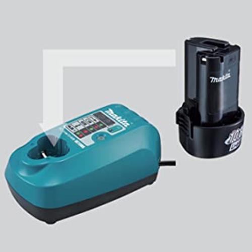 Makita DF030DWE 10.8V Cordless 2-Speed Drill Driver (2 x Batteries ...