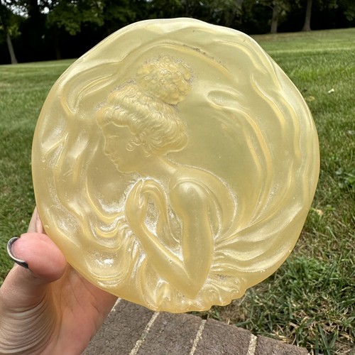 Vintage Ciara Perfumed Dusting Powder Container Trinket Box Art Nouveau ...