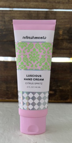 NEW REFRESHMENTS LUSCIOUS HAND CREAM CITRUS SPRITZ 2 FL. OZ UNOPENED | eBay