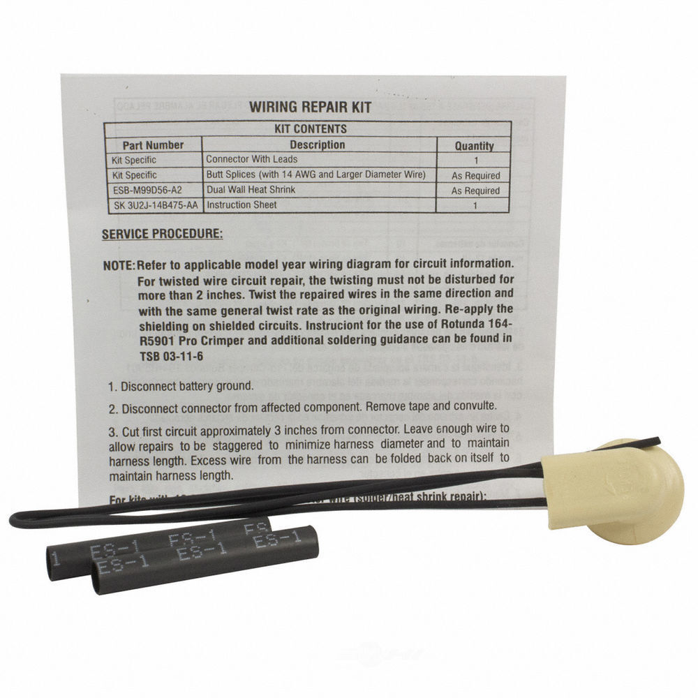 License Plate Light Connector-Lamp Connector Motorcraft WPT-885 for ...