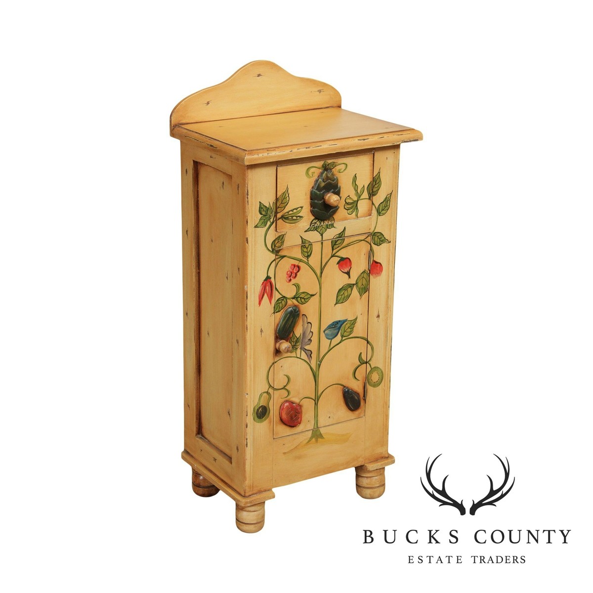 Hand Painted Storage Cabinets