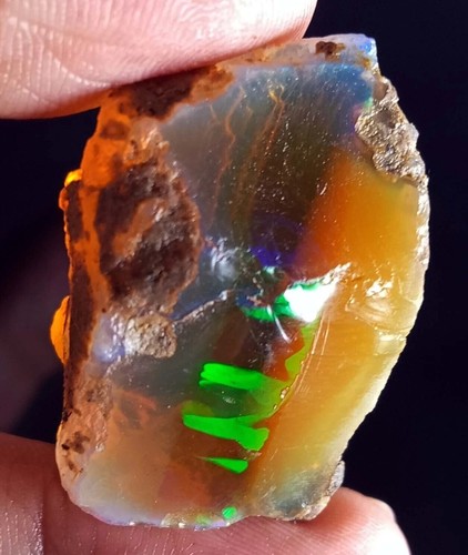 Wonderful Natural 44+ Ct Opal Raw Rough Fire Opal Ethiopian Certified ...