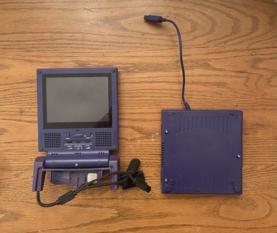 Intec Gamecube Portable Screen TESTED & Battery Pack RARE (read ...