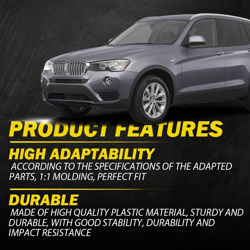 Black Right Interior Door Handle Pull Trim Fit BMW X3 F25 F26 X4 11 to ...