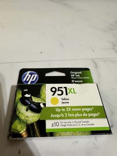 ORIGINAL HP INK CARTRIDGE 951XL YELLOW NEW & SEALED (2021) | eBay