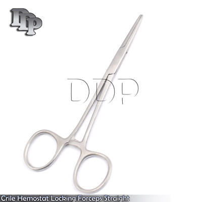 New 8" Straight Hemostats Stainless Steel Locking Clamps Snap Stat ...