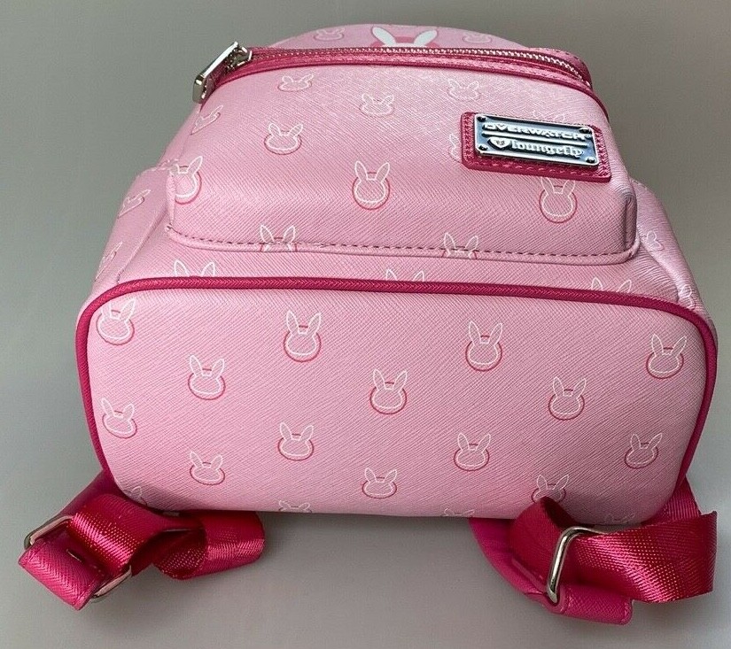 RARE Deadstock Loungefly Overwatch D.Va DVA Pink Mini Backpack Bag ...