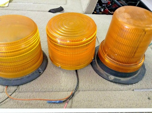 TOMAR ELECTRONICS MICRO II BEACON YELLOW STROBE LIGHTS | eBay