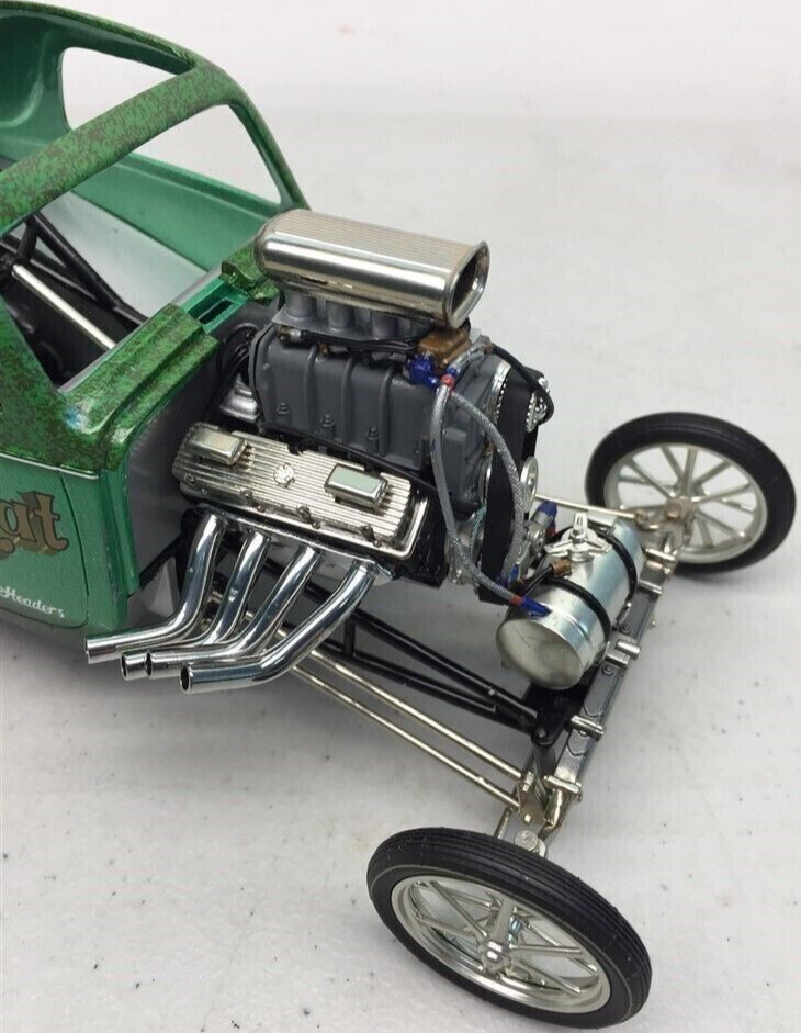 1941 SUPERRAT ALTERED FIAT DRAGSTER GREEN 1/18 ACME DIECAST A1800806 ...