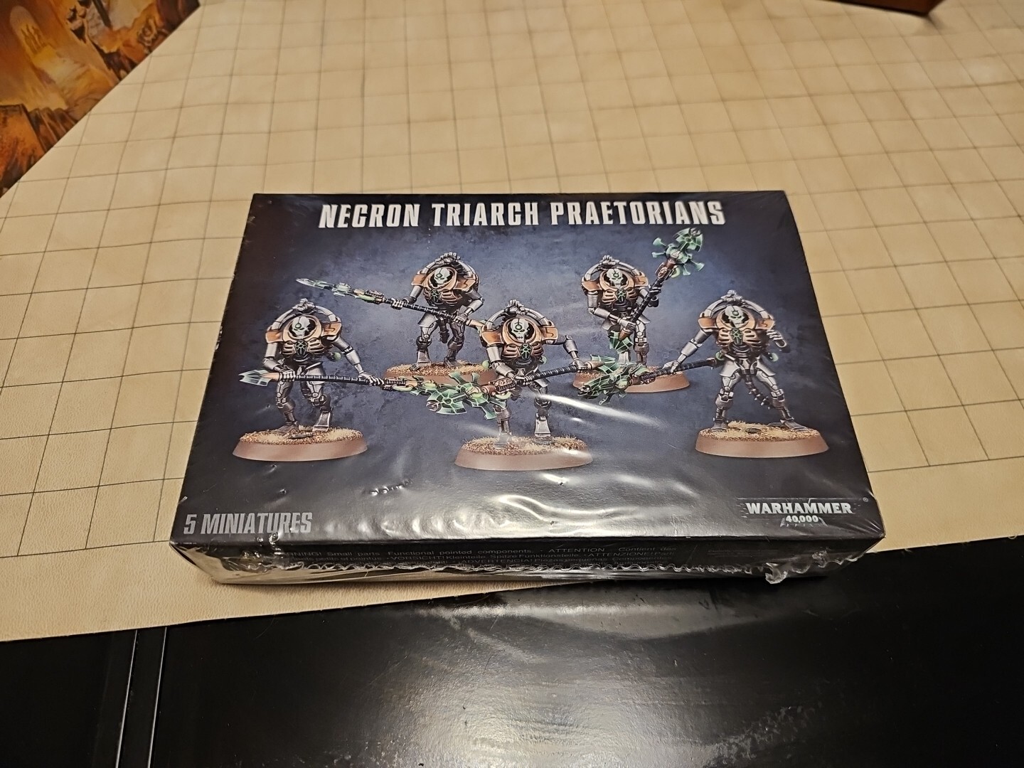 Games Workshop Warhammer 40K Necrons Triarch Praetorians Miniatures ...