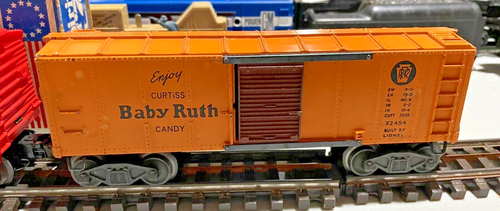 Lionel X2454 O Gauge Postwar Orange Brown Curtiss Baby Ruth Candy ...