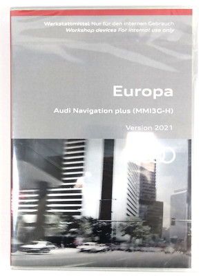 AUDI MMI 3G NAVIGATION SD UPDATE CARD 2021 A1 A4 A5 A6 A7 A8 Q3 Q5 Q7 ...