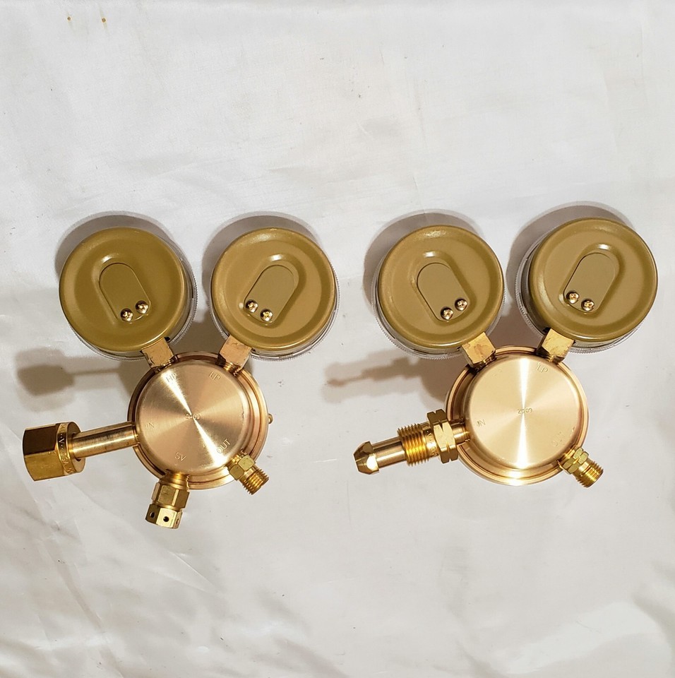 Olsen Victor 450 Style Regulator Set Oxygen Acetylene Heavy Duty ...